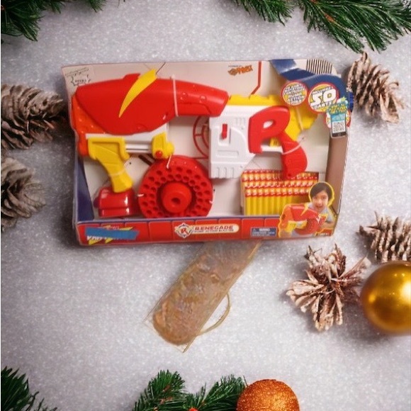 Nerf | Toys | New Ryans World Dart Tag Renegade Pump Action Blaster ...